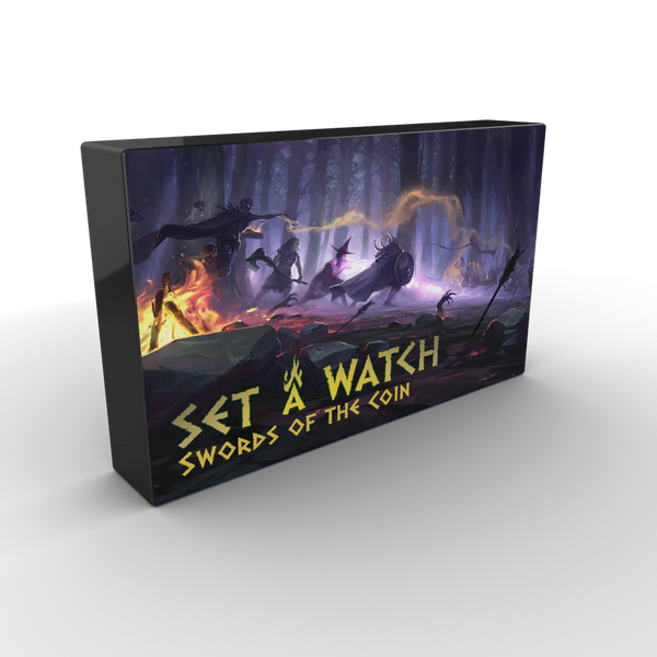 Set A Watch: Swords of the Coin | Board Game | Gathering Games