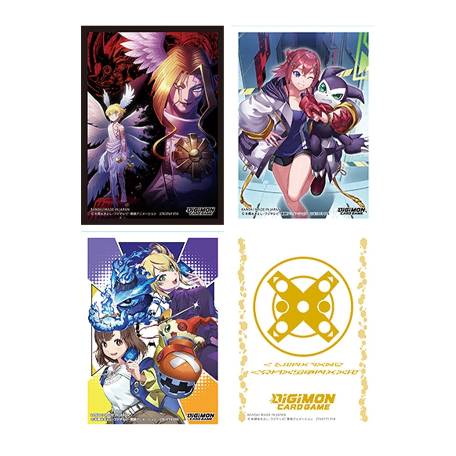 Digimon Card Game: Official Sleeve 2025 Version 1.0 (Complete Set ...