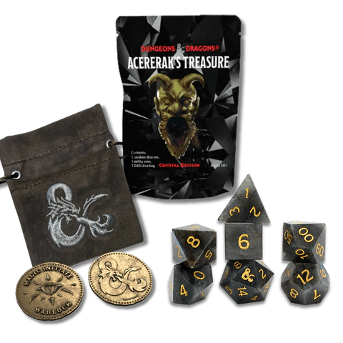 Acererak's Treasure Dice Pack Crystal Edition: D&D | Gathering Games
