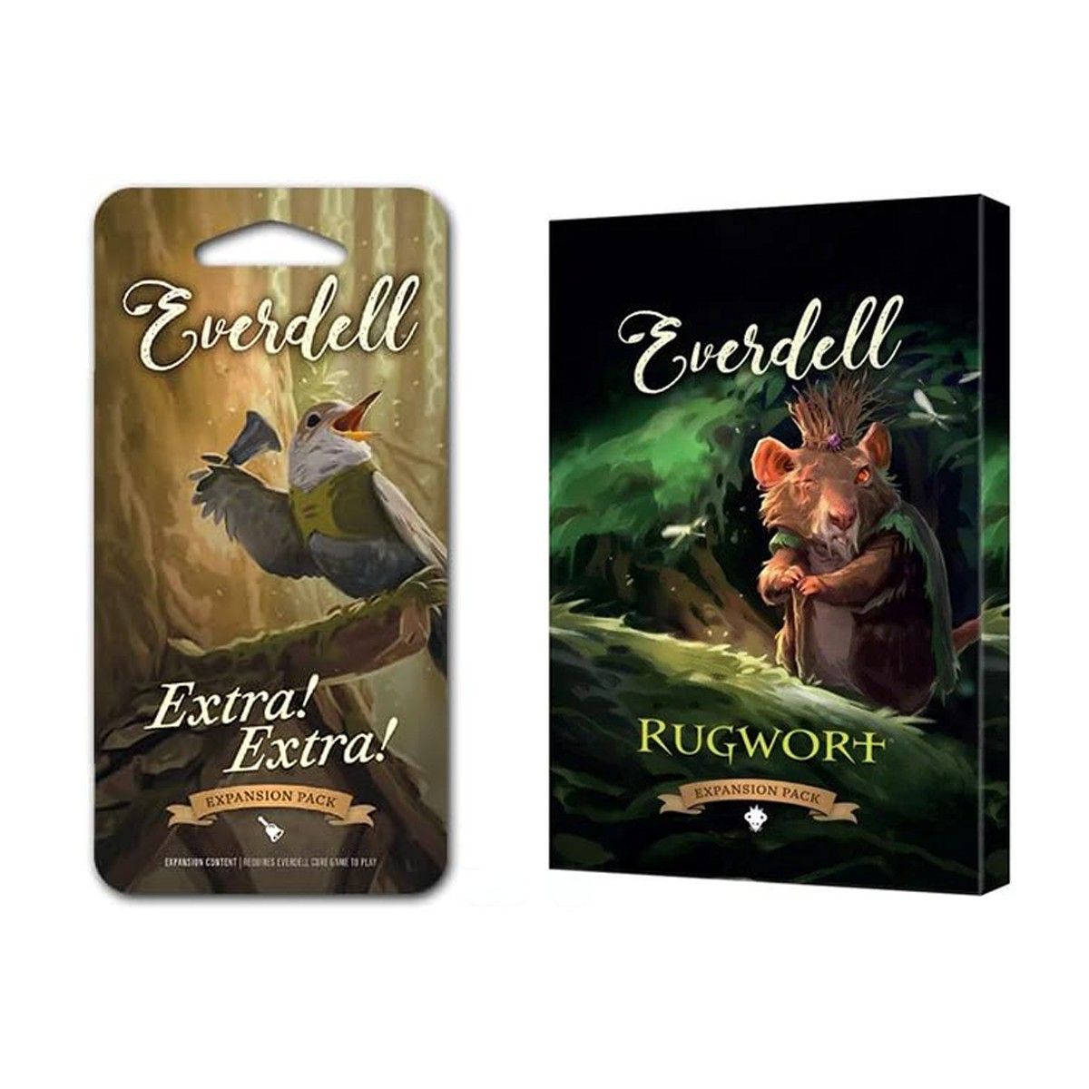 Everdell: Legendary Extra! Extra! and Rugwort Card Expansions ...
