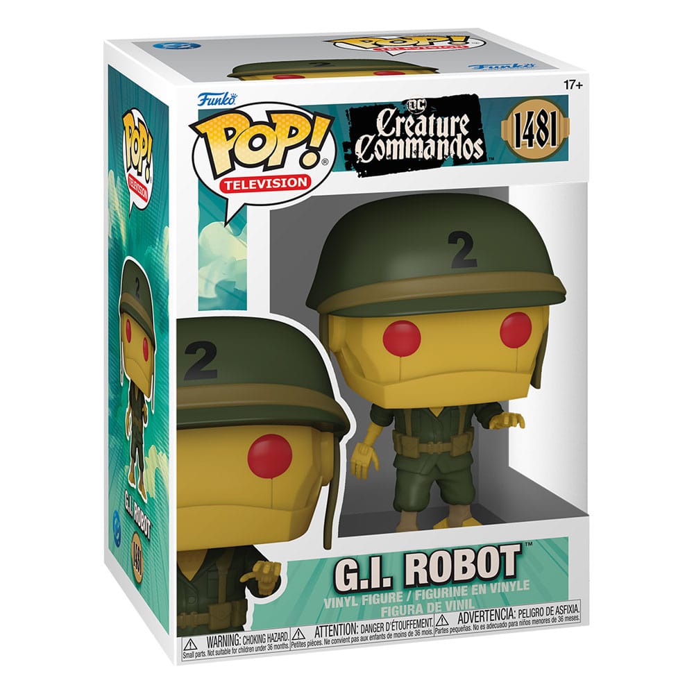 G.I. Robot Funko Pop! - Creature Commandos Figure | Gathering Games