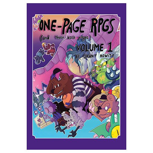 Grant Howitt's One Pagers Volume 1 - One-Page RPGs | Gathering Games