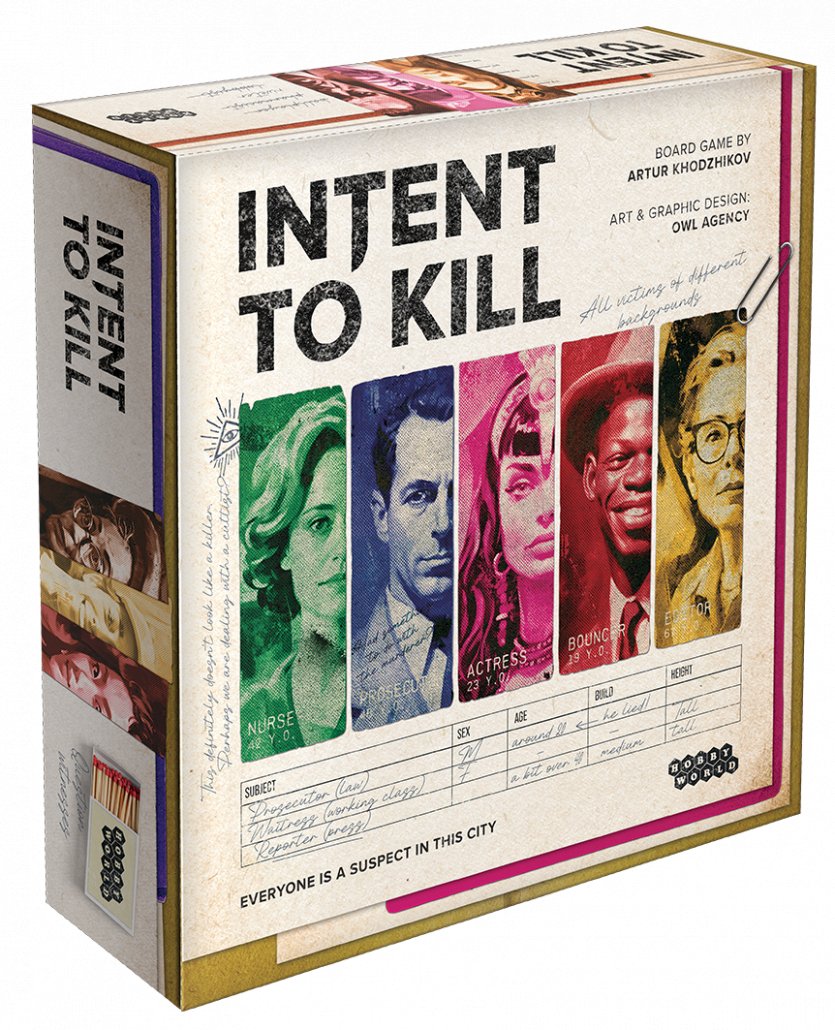 Intent to Kill | Board Game | Gathering Games