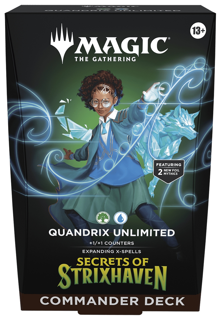 Quandrix Unlimited Commander Deck - Magic: The Gathering | Gathering Games