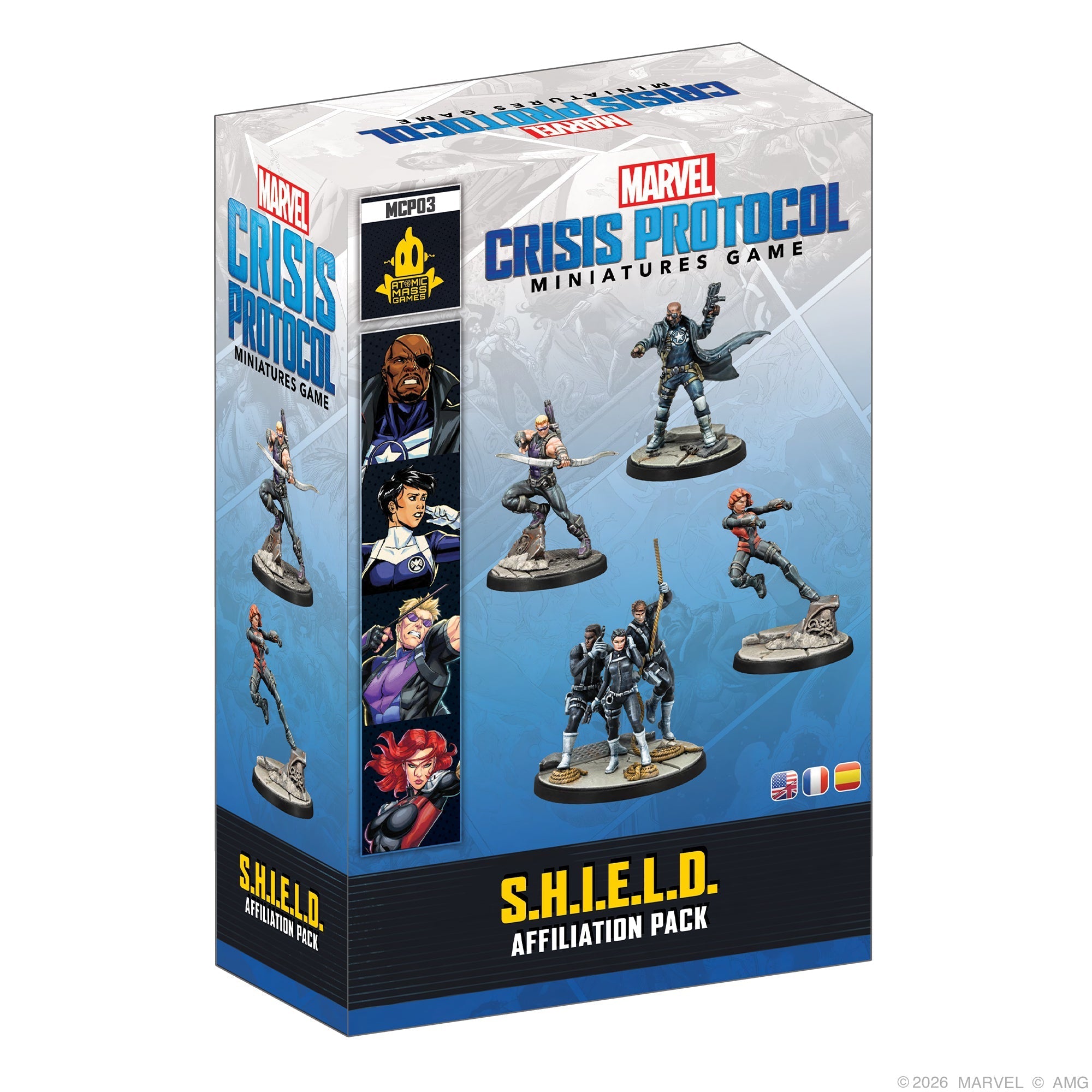 S.H.I.E.L.D Affiliation Pack - Marvel: Crisis Protocol | Gathering Games