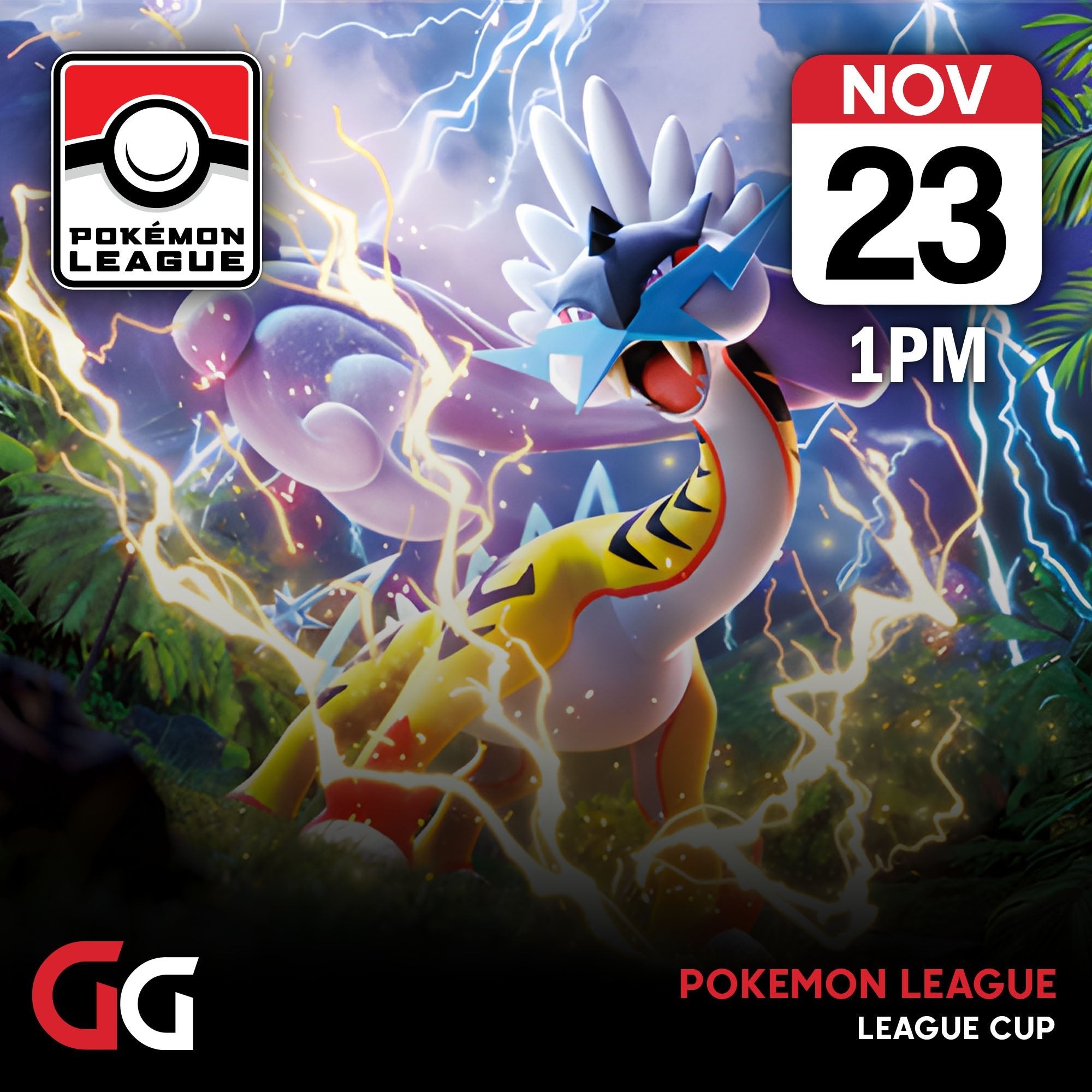 Pokemon TCG: League Cup | 23rd November 2024 | Skipton | Gathering Games