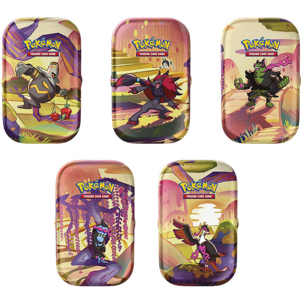 Pokemon TCG: Shrouded Fable Mini Tin - Full Set of Five | Gathering Games
