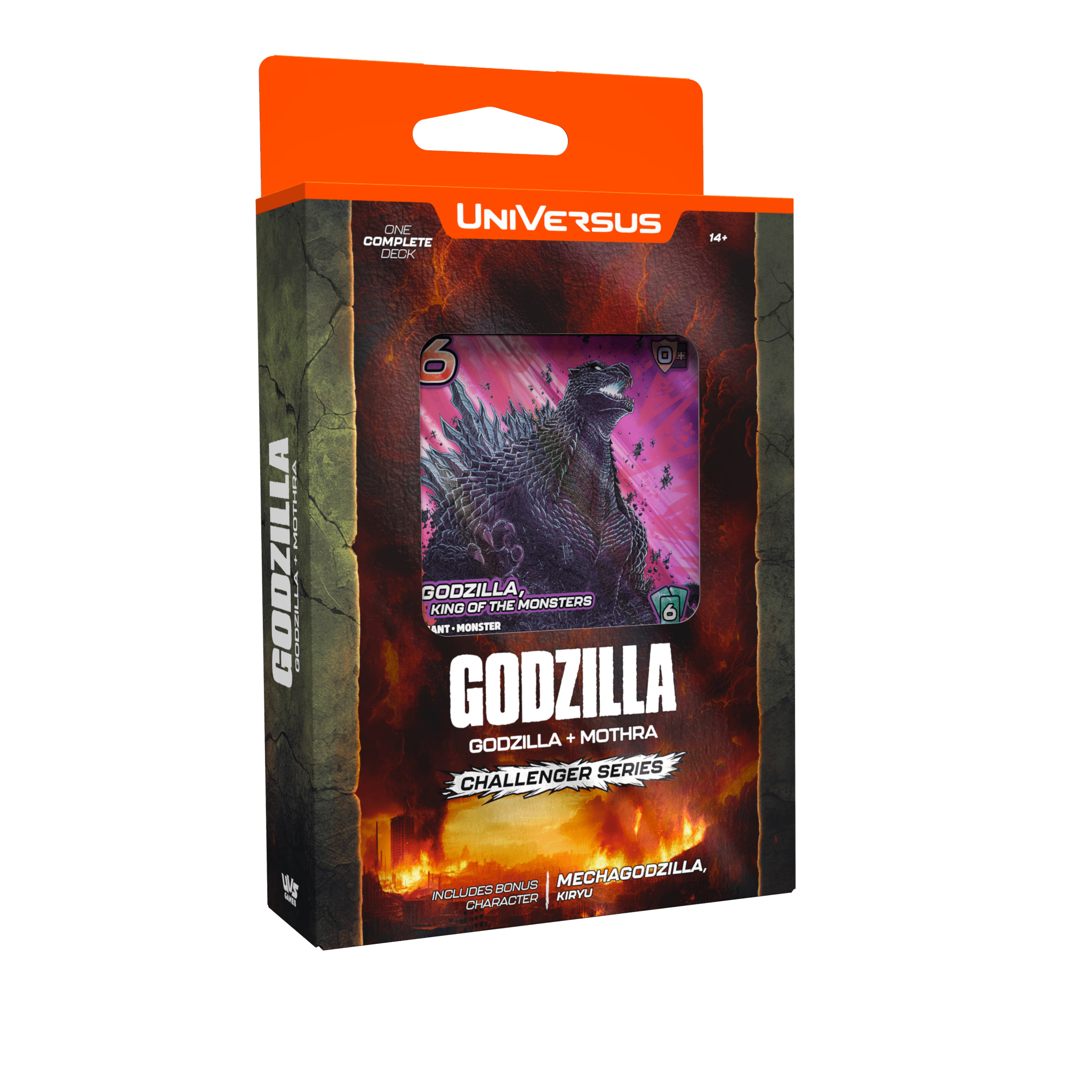 Godzilla & Mothra: Godzilla Challenger Series - UniVersus CCG ...