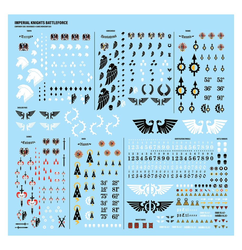 Imperial Knights Battleforce: Valourstrike Lance - Warhammer 40K ...