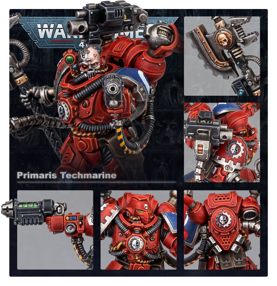 Primaris Techmarine - Space Marines: Warhammer 40K | Gathering Games