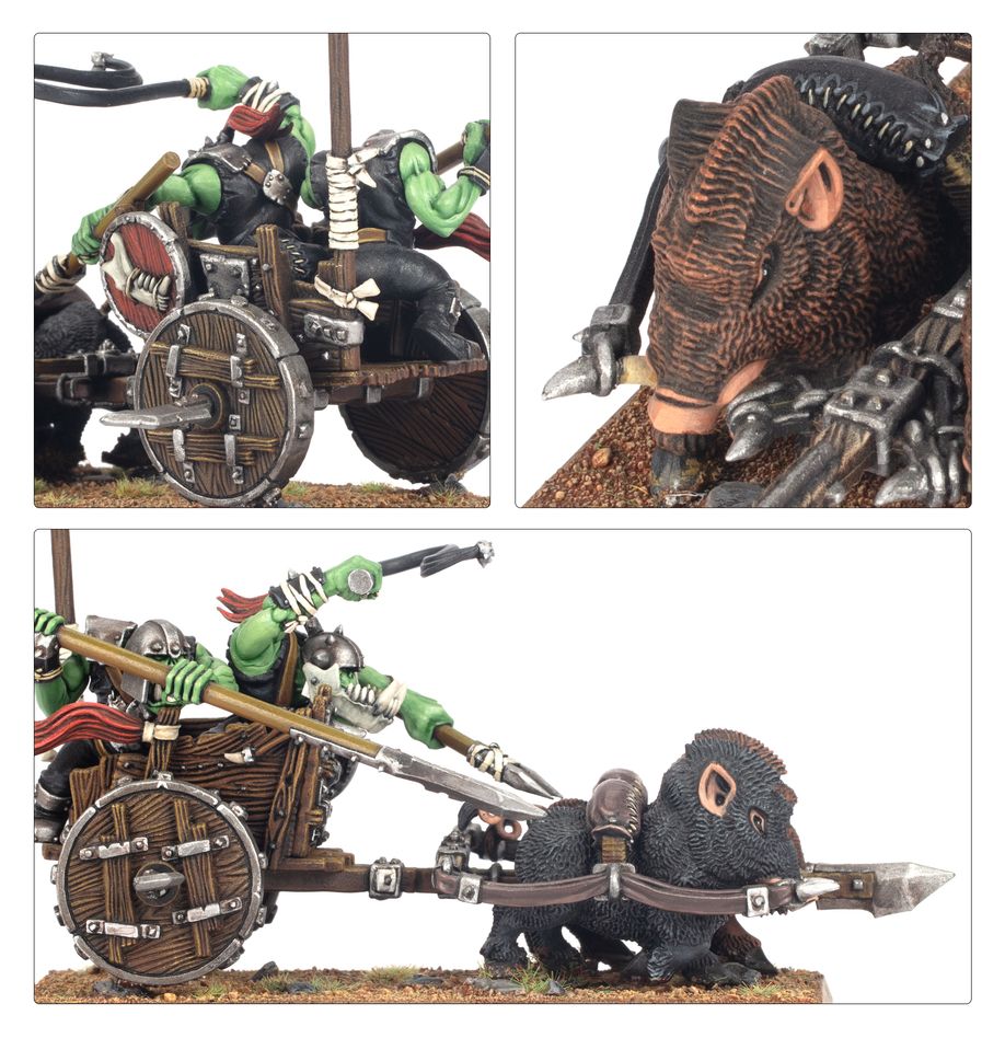 Warhammer The Old World: Orc Boar Chariots | Gathering Games