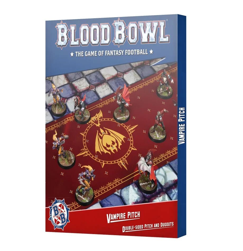 Blood Bowl: Vampire Team - Double-sided Pitch and Dugouts Set ...