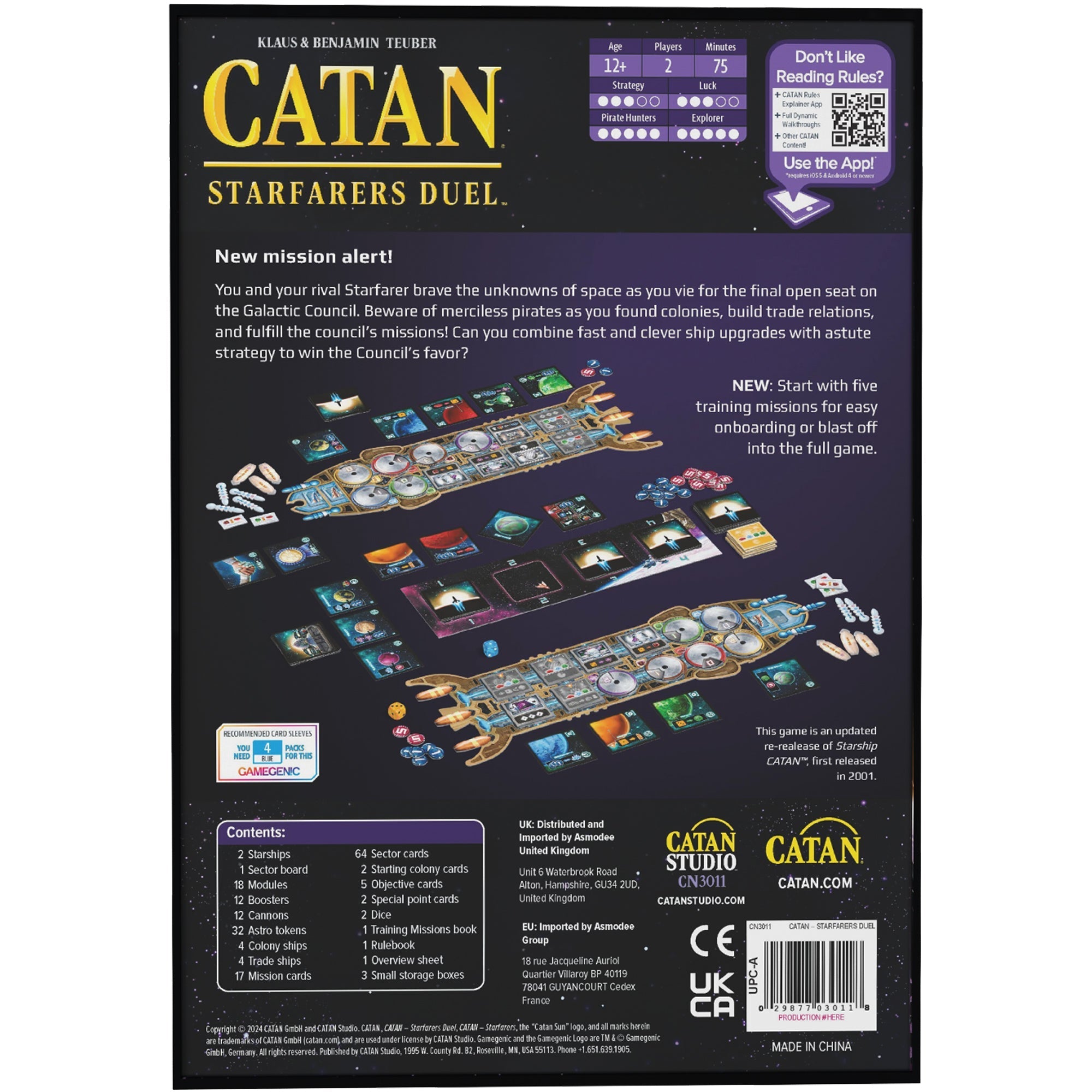 Catan: Starfarers Duel | Board Games | Gathering Games