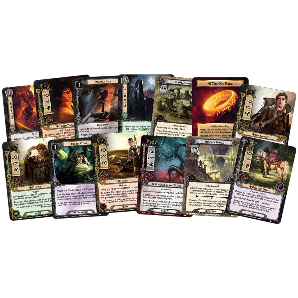 Lord of the Rings LCG: Fellowship of the Ring Saga Expansion ...