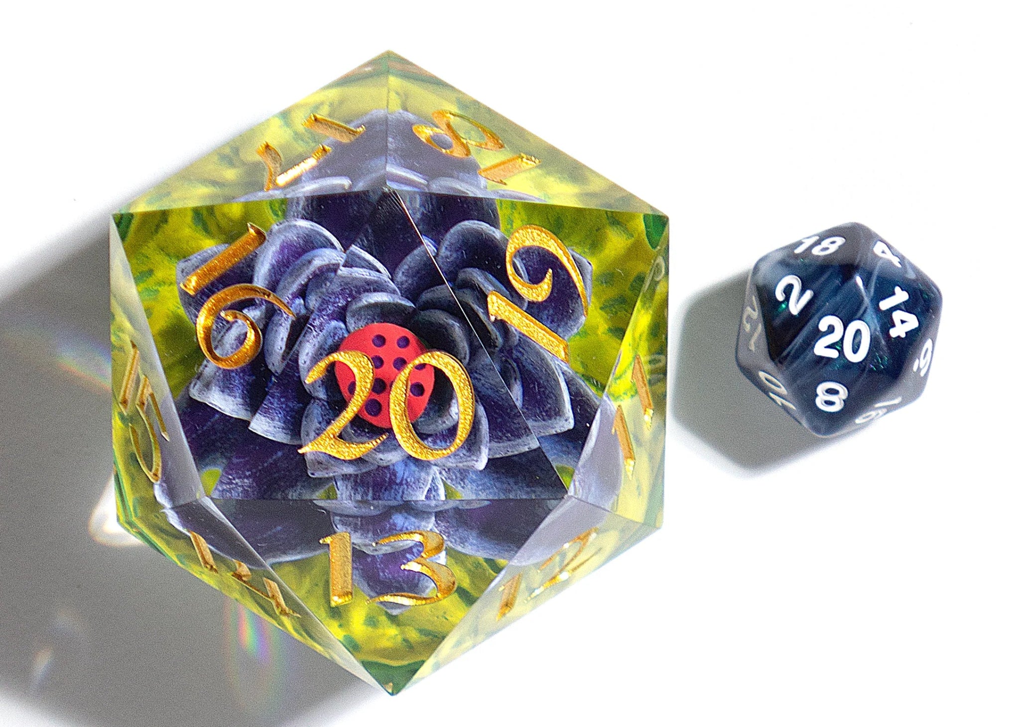 Magic The Gathering Black Lotus Spindown 54mm D20 - Sirius Dice ...