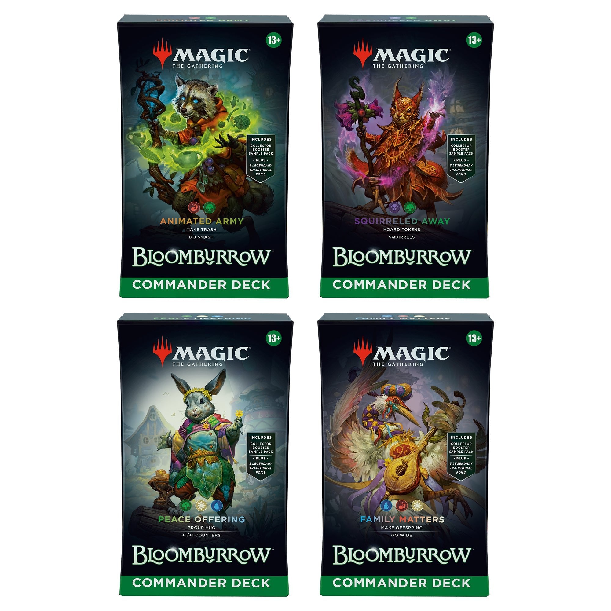 Magic The Gathering Commander Decks, MTG Commander Deck Sets ...