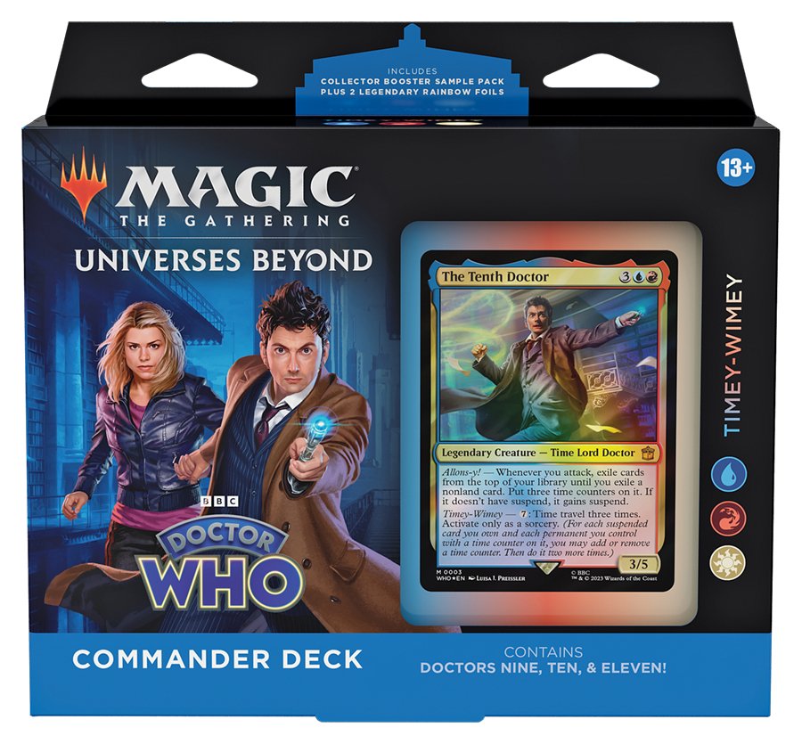 Magic The Gathering: Dr Who Commander Deck - Timey-Wimey | Gathering Games