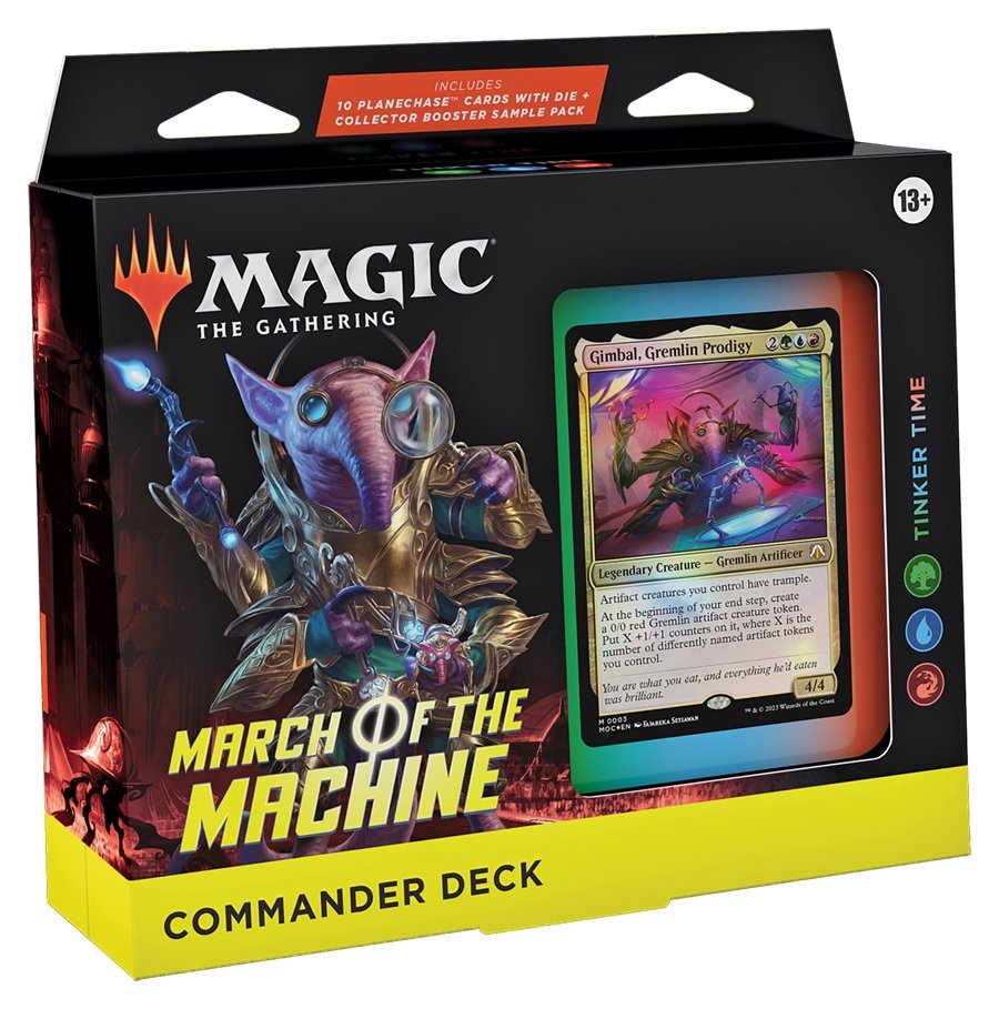 Magic The Gathering: March Of The Machine - Tinker Time Commander Deck ...