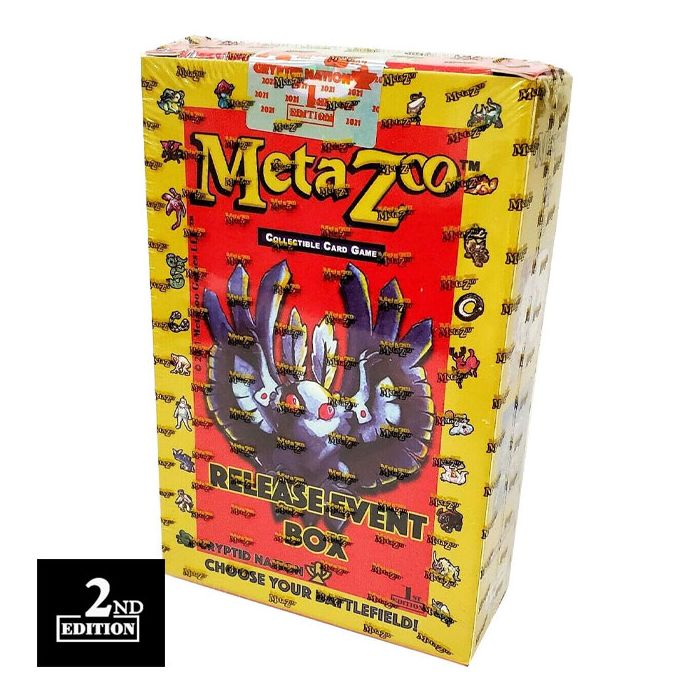 MetaZoo TCG Cryptid Nation 2nd Edition Release Event Box | Gathering Games
