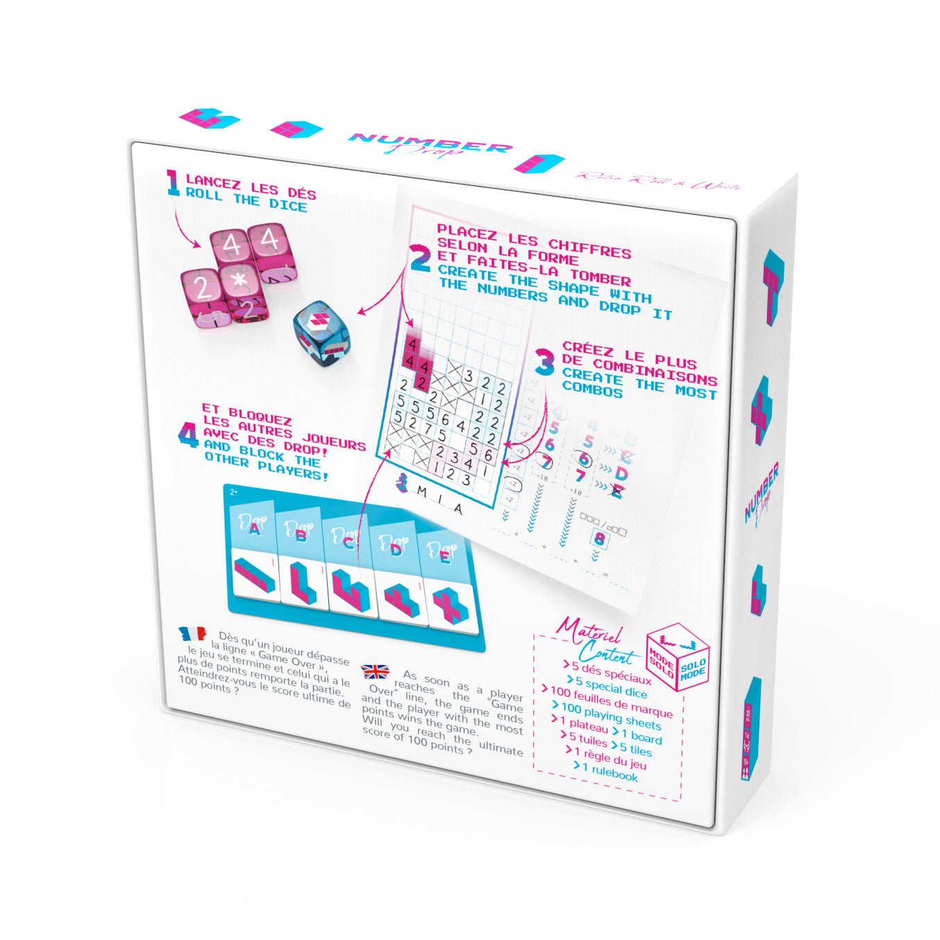 Number Drop | Board Games | Gathering Games