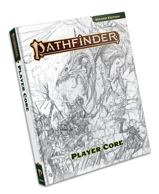 Pathfinder RPG: Player Core 2 Sketch Cover | Gathering Games