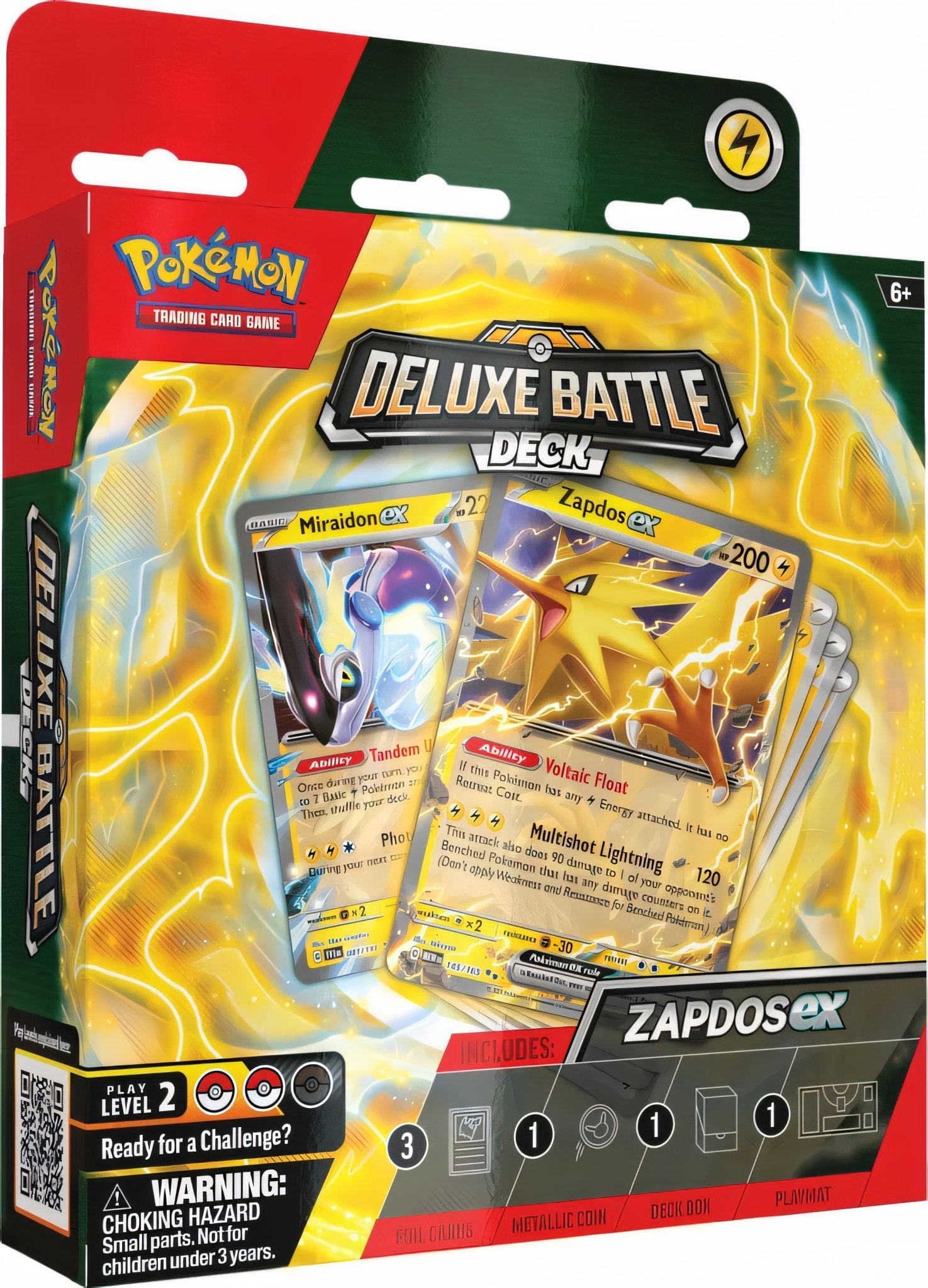 Pokemon TCG: Deluxe Battle Deck - Zapdos ex | Trading Card Games ...