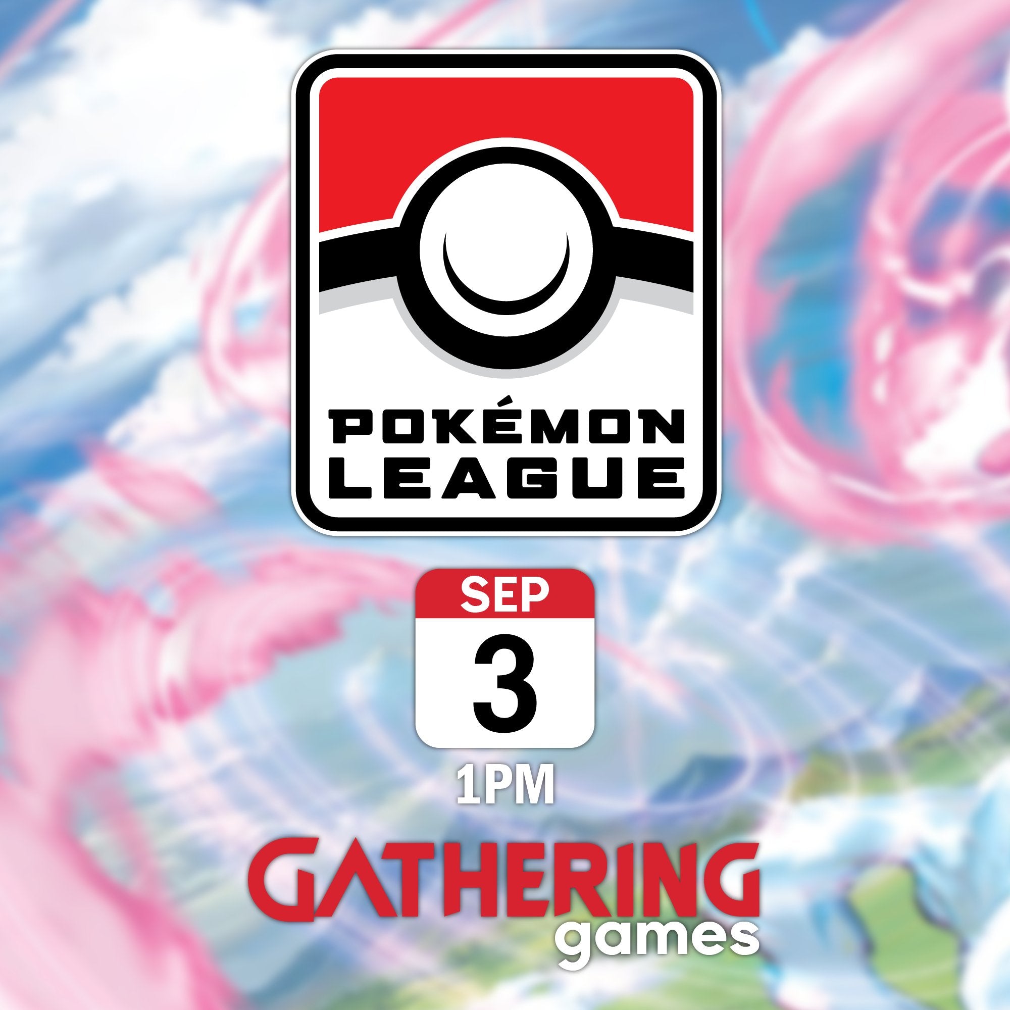 Pokemon TCG: League Tournament | 3rd September 2023 | Gathering Games