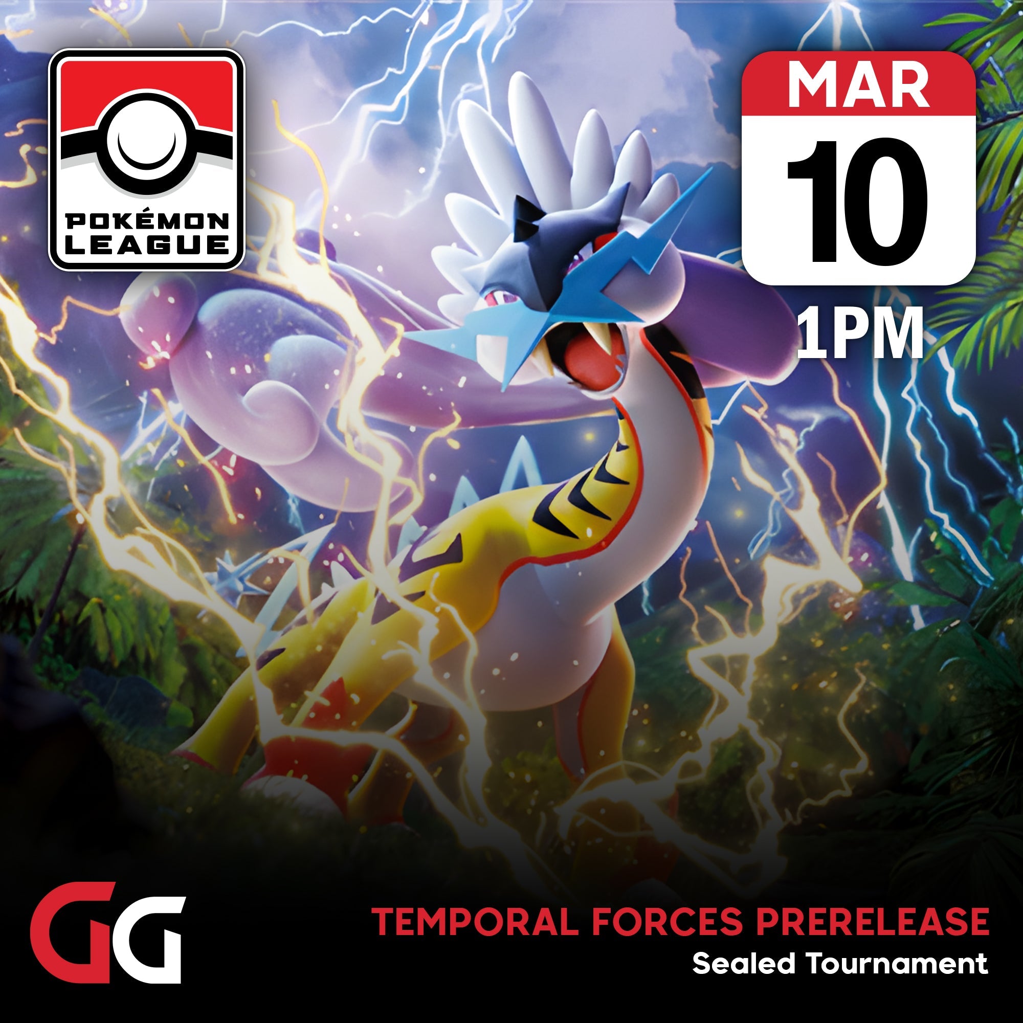 Pokemon TCG: Temporal Forces Prerelease | 10th March 2024 | Skipton ...