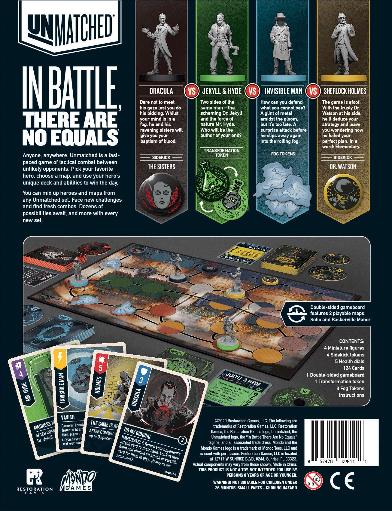 Unmatched: Cobble & Fog | Board Games | Gathering Games