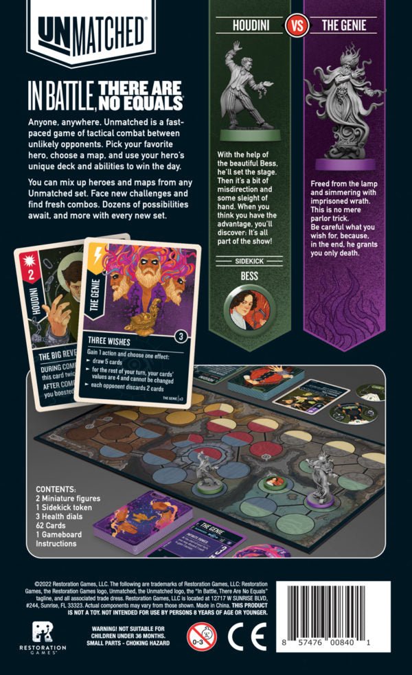 Unmatched | Board Games | Gathering Games