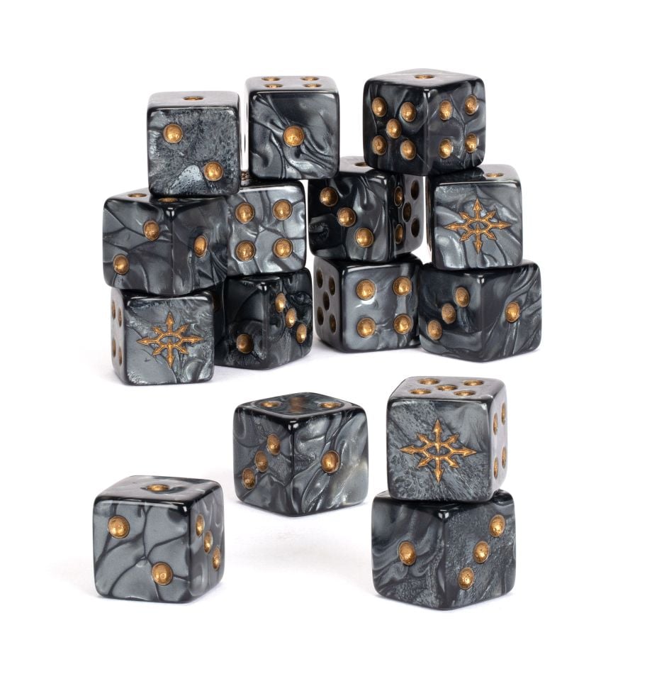 Warhammer 40K: Black Legion - Dice Set | Gathering Games