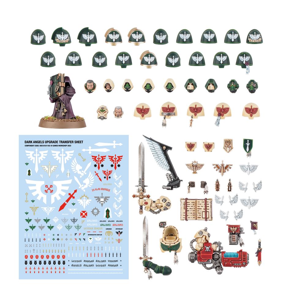 Warhammer 40K: Dark Angels - Upgrades and Transfers | Gathering Games