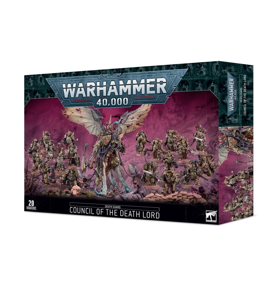 Warhammer 40K: Death Guard - Council Of The Death Lord Battleforce ...
