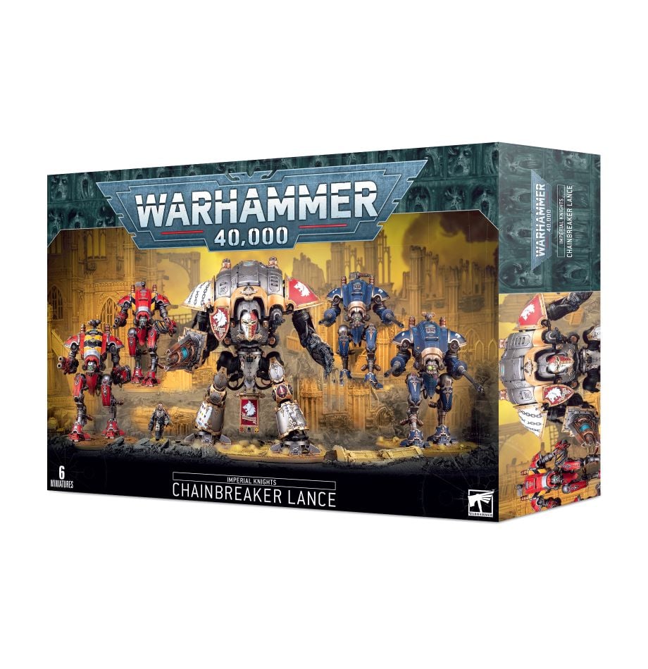 Warhammer 40K: Imperial Knights - Chainbreaker Lance Battleforce ...