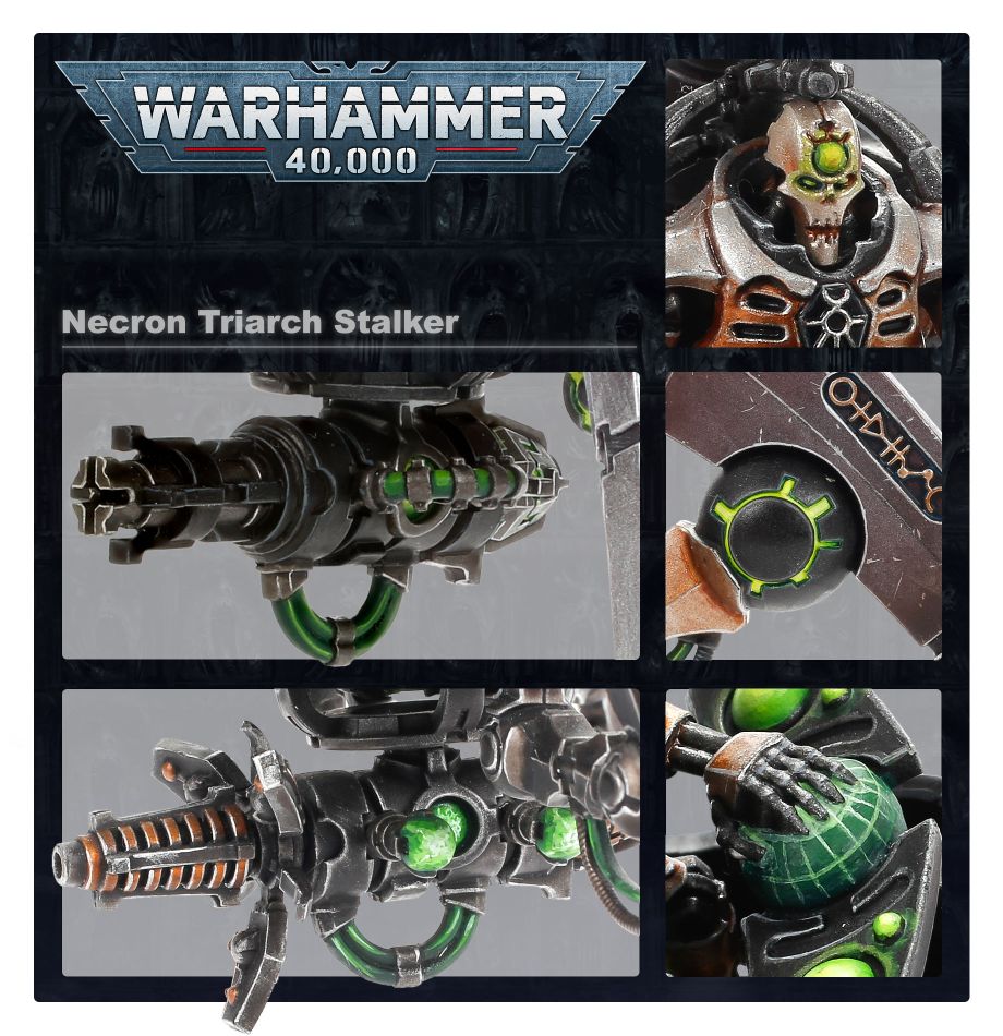 Warhammer 40K: Necrons - Triarch Stalker | Miniatures Games | Gathering ...