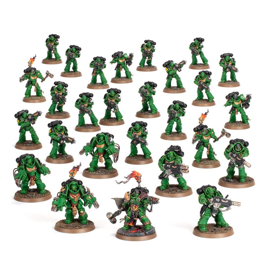 Warhammer 40K: Salamanders – Warforged Strike Force | Gathering Games