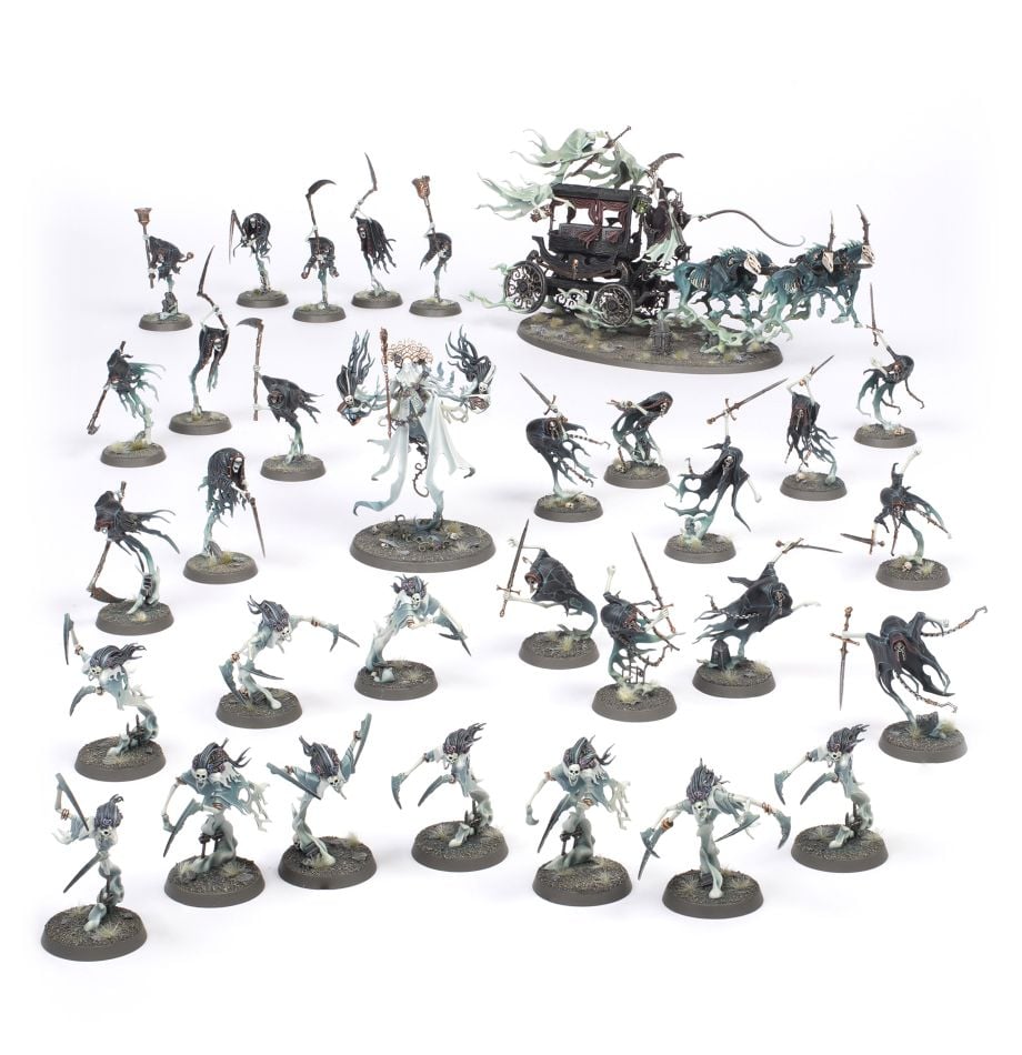 Warhammer Age Of Sigmar - Nighthaunt: Legion of Grief Battleforce ...