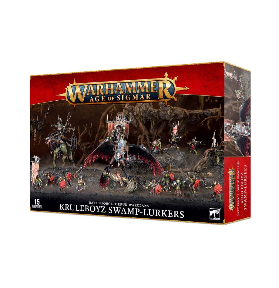 Warhammer Age Of Sigmar - Orruk Warclans: Kruleboyz Swamp-Lurkers Batt ...