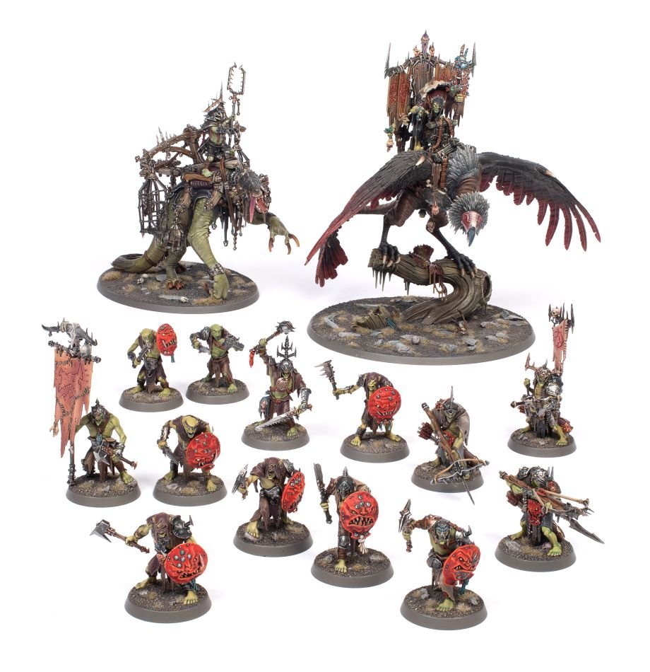 Warhammer Age Of Sigmar - Orruk Warclans: Kruleboyz Swamp-Lurkers Batt ...