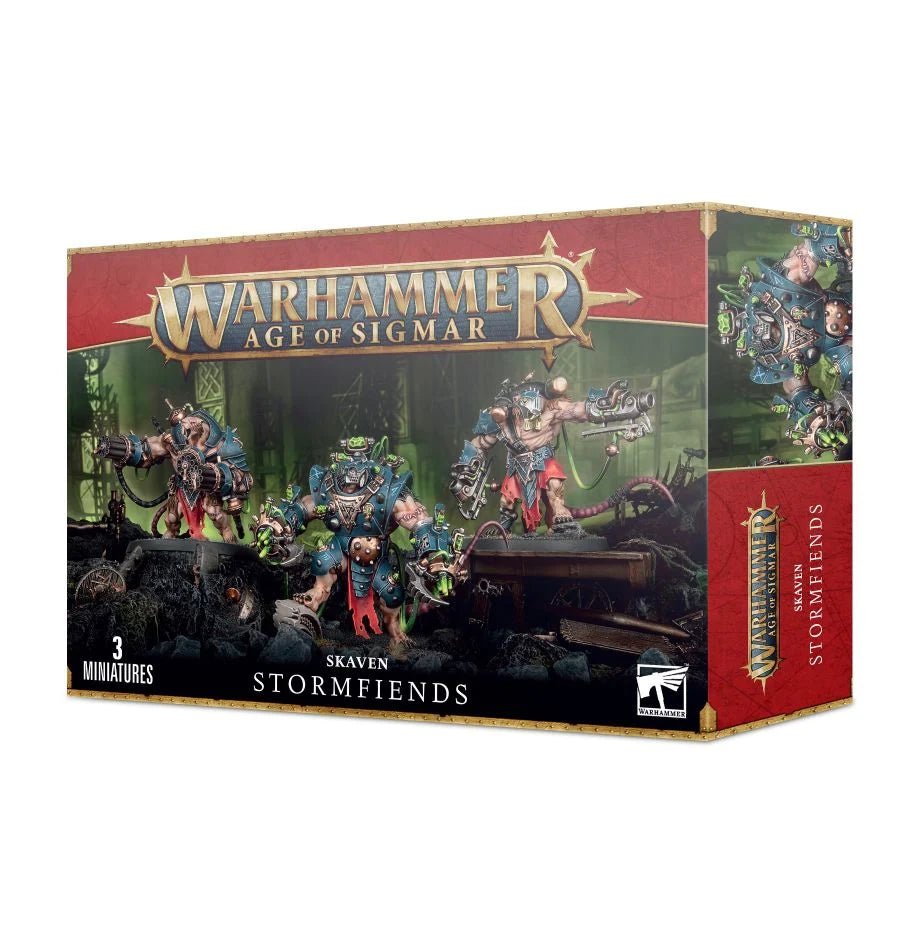 Warhammer Age Of Sigmar: Skaven - Stormfiends | Miniatures & Wargames ...