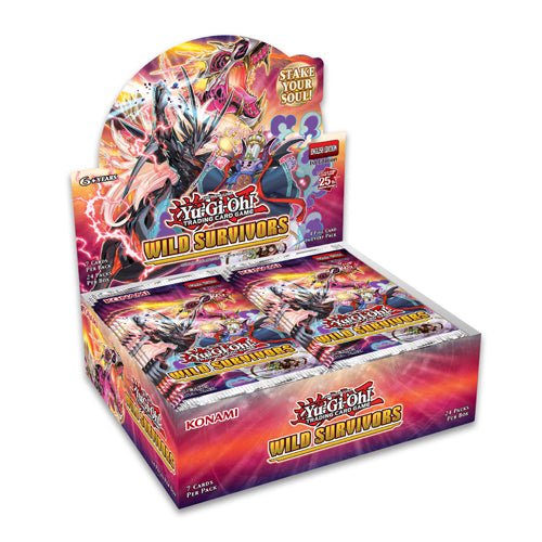 Yu-Gi-Oh! - Wild Survivors Booster Box | Trading Card Games | Gathering ...